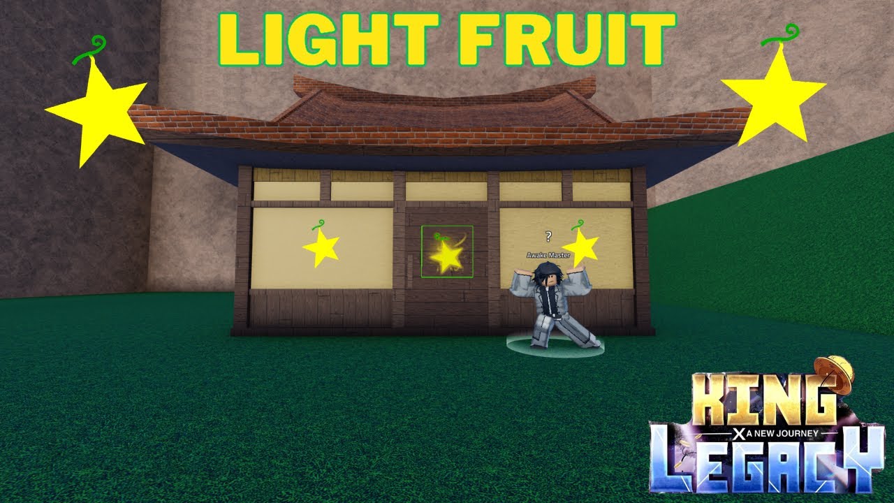 How To Awaken Light Fruit in King Legacy | Light Fruit ⭐ Awakening ...