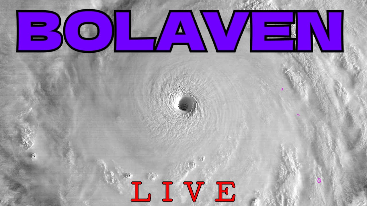 LIVE COVERAGE - Super Typhoon Bolaven the Strongest Storm of 2023 - YouTube