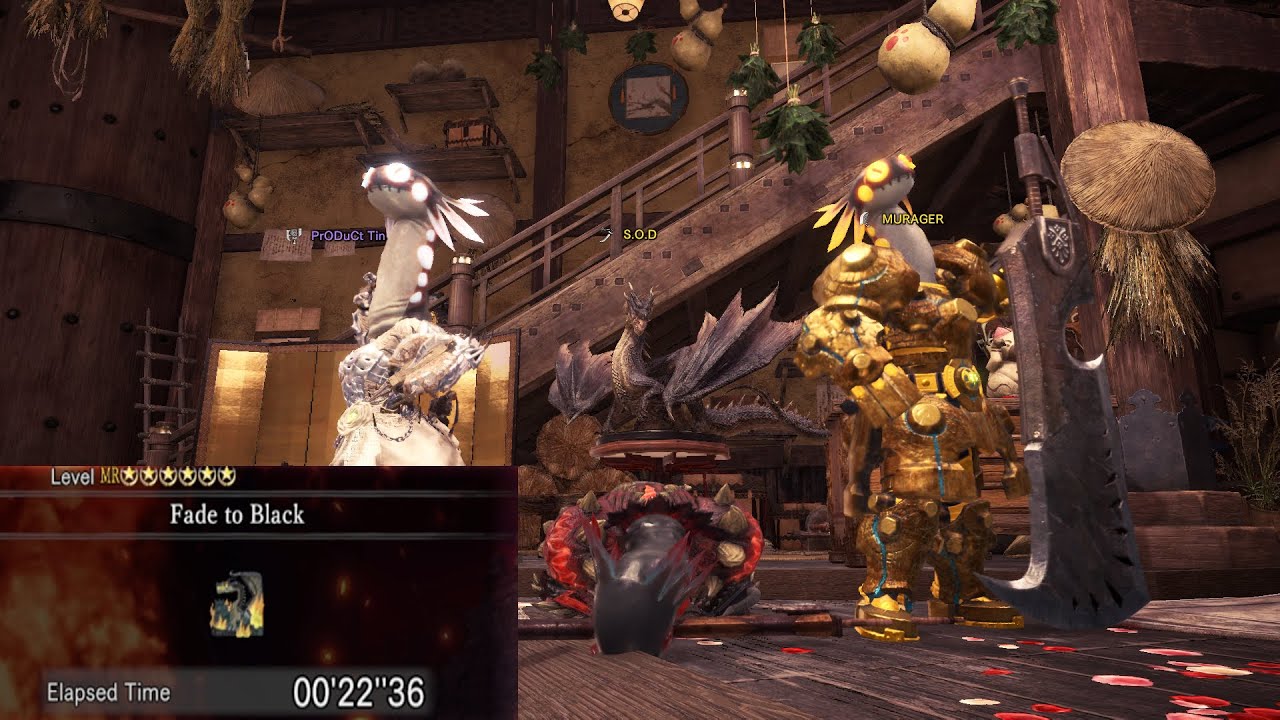 MHW: Fata speed run(World Rec) 0.22.36 BY. S.O.D - YouTube