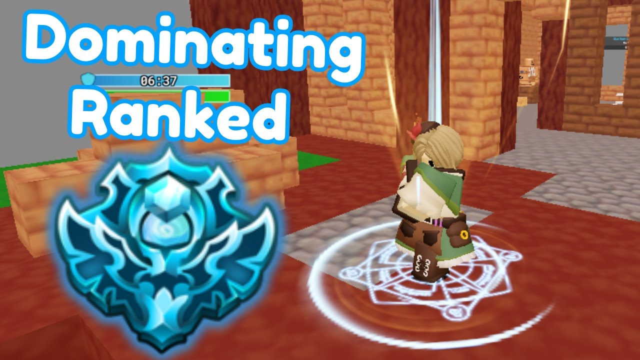 DOMINATING Season 12 Ranked On The FIRST DAY... (Roblox Bedwars) - YouTube