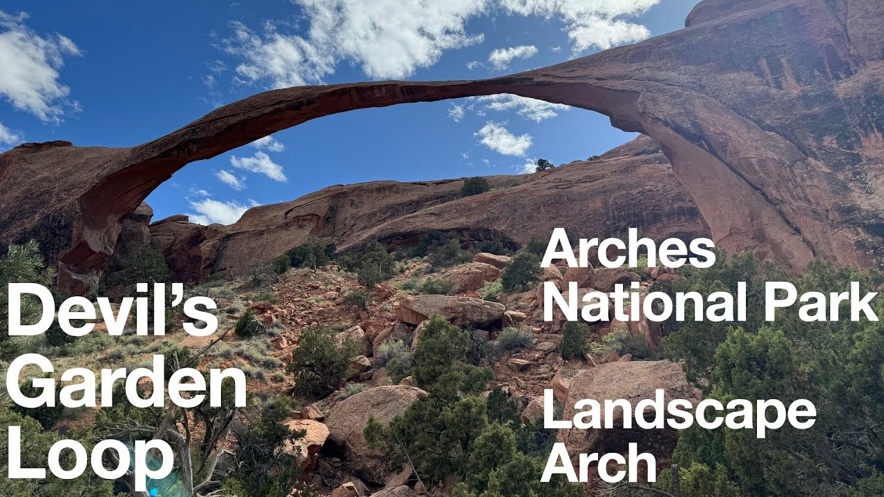 Devils Garden Loop - Full Hike Arches National Park - YouTube