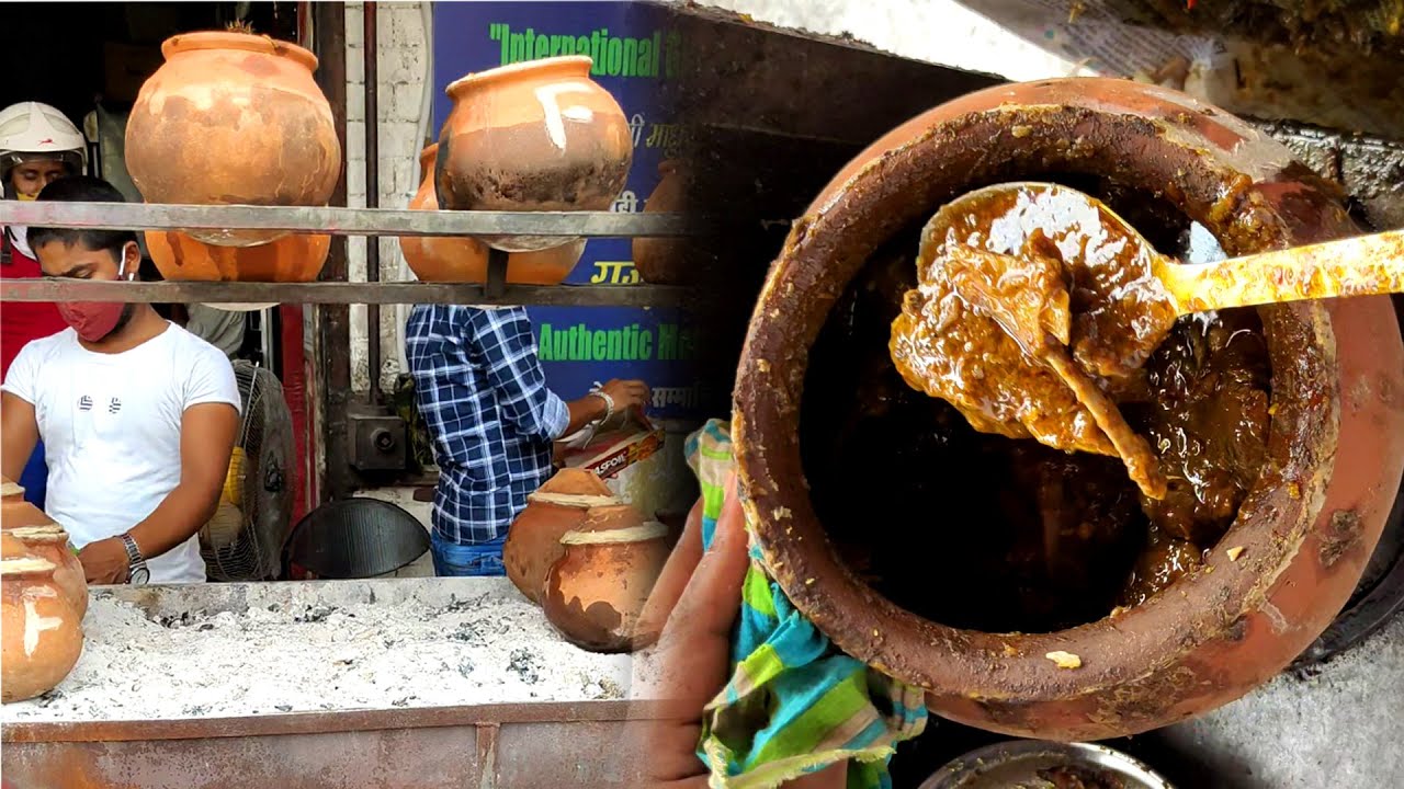Handi Mutton With Roti | Food Hungers - International Street Food - YouTube