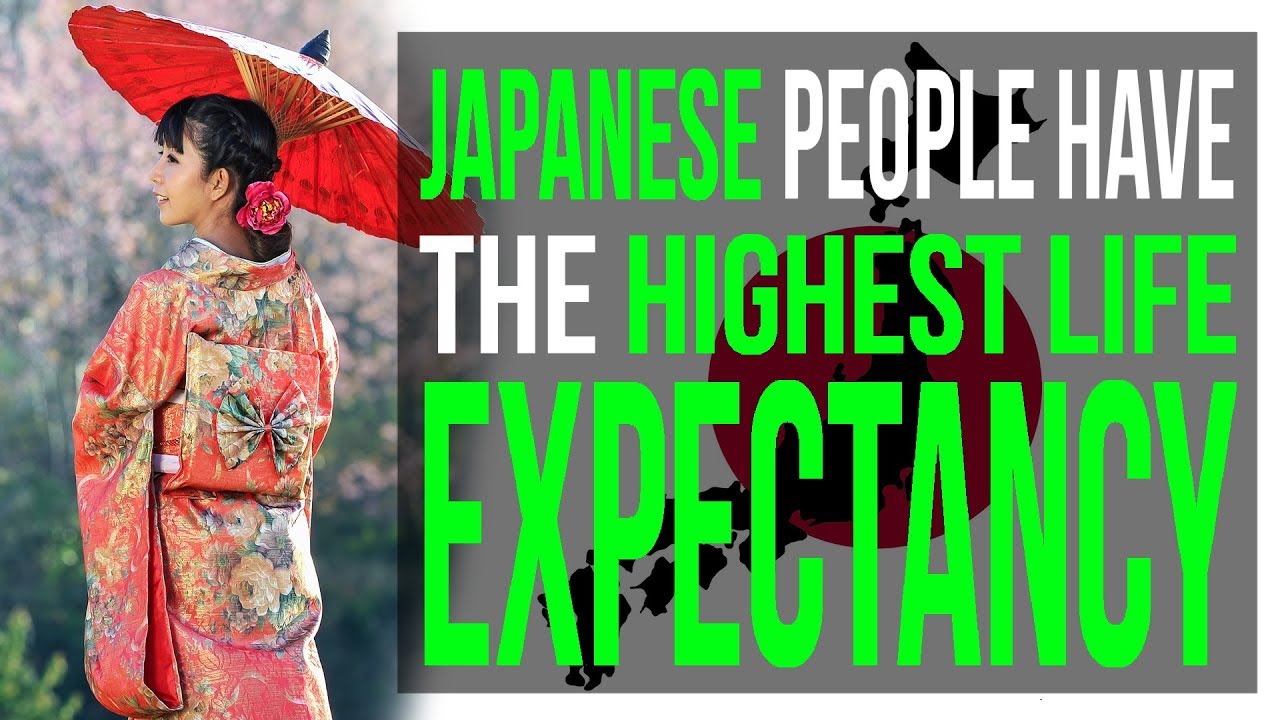 Japanese people have the highest life expectancy - YouTube