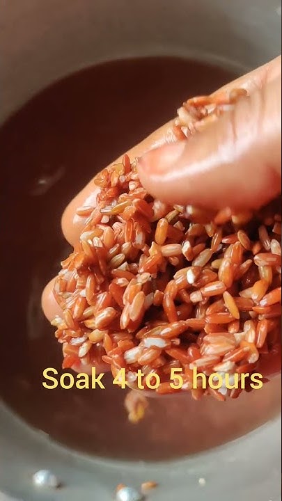 How To Cook Red Rice Youtube