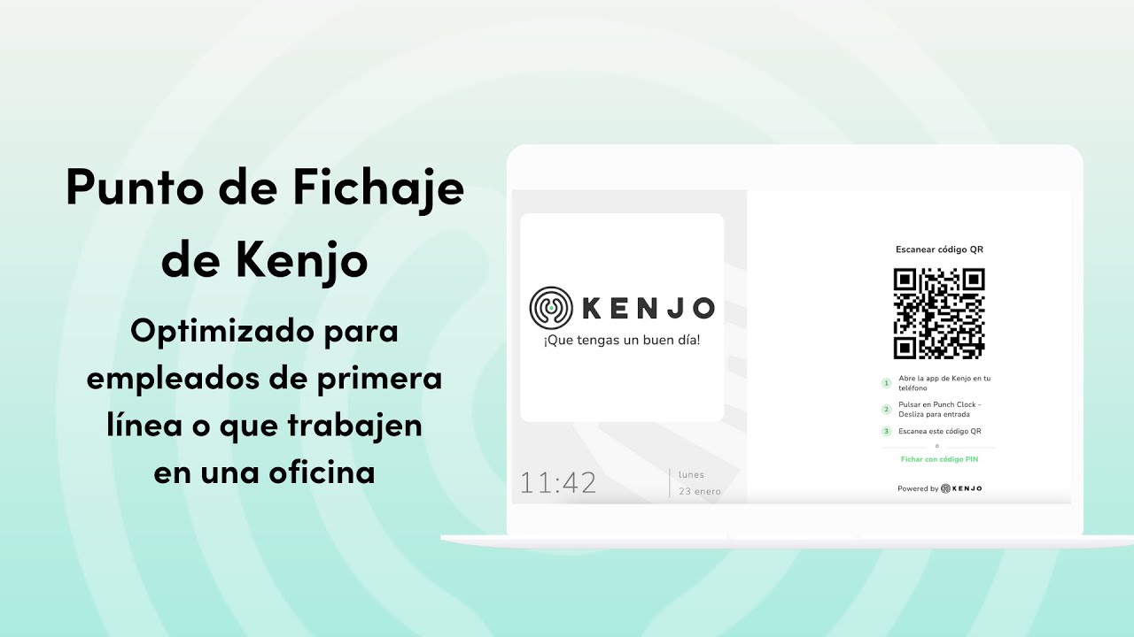 🇪🇸 Punto de fichaje de Kenjo: El sistema de seguimiento presencial ...