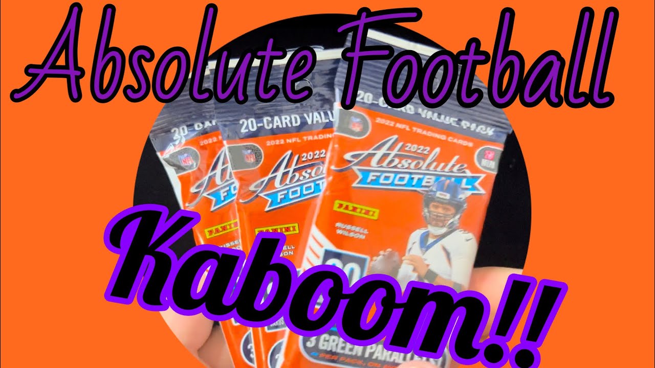 Kaboom hunting!! 2022 Absolute Football! - YouTube