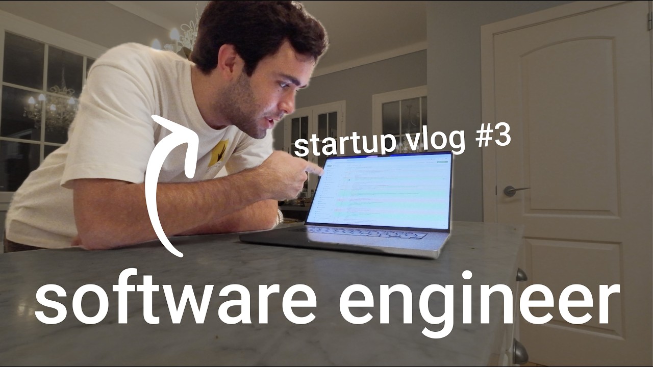 day in the life of a Software Engineer | startup vlog 3 - YouTube