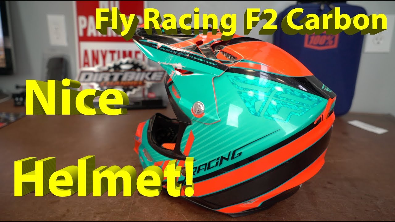 Fly Racing F2 Carbon Helmet Review - YouTube