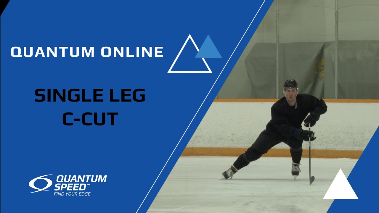 Single Leg C-Cut | Foundational Skating Skills for Hockey and Ringette ...