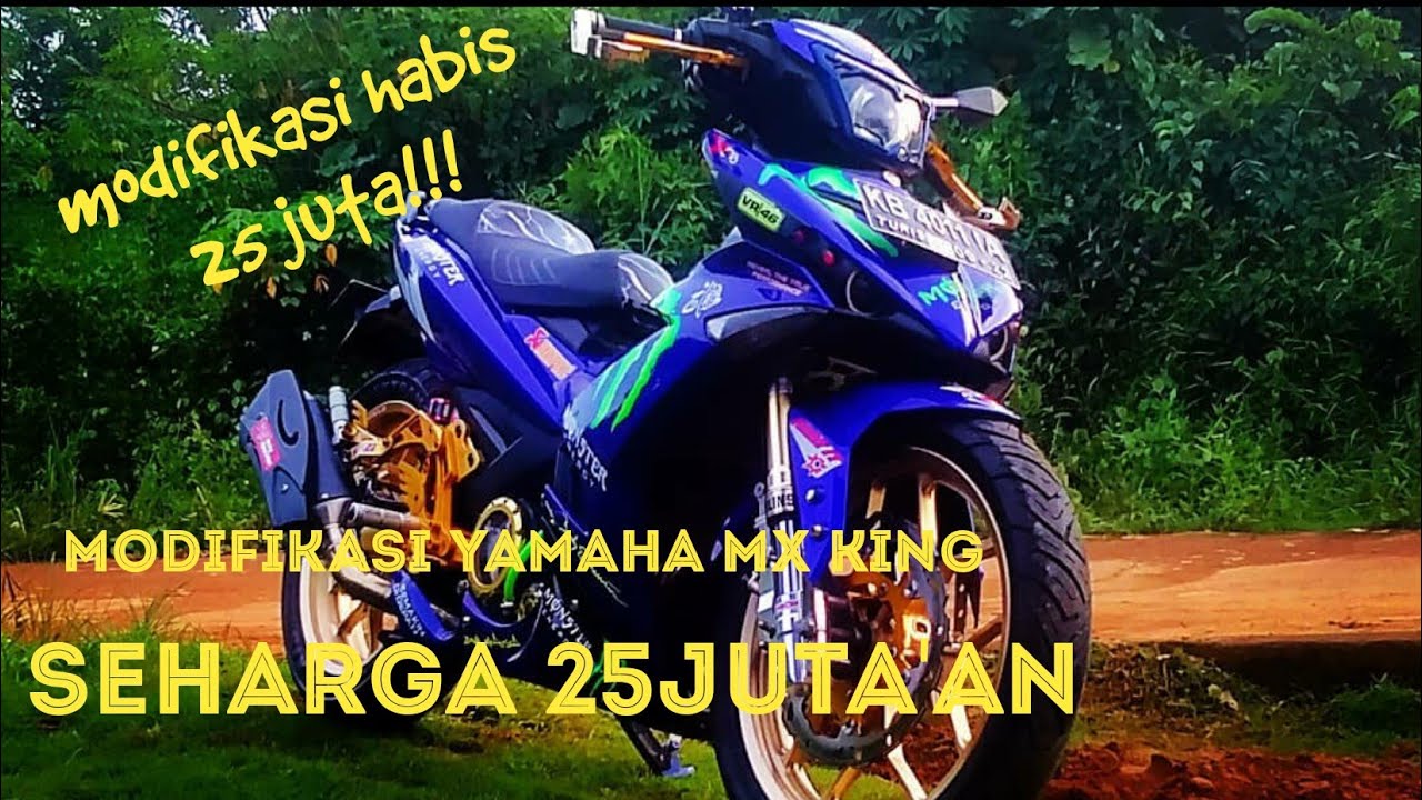 MODIFIKASI YAMAHA MX KING || FULL MODIF GAMBOT - YouTube