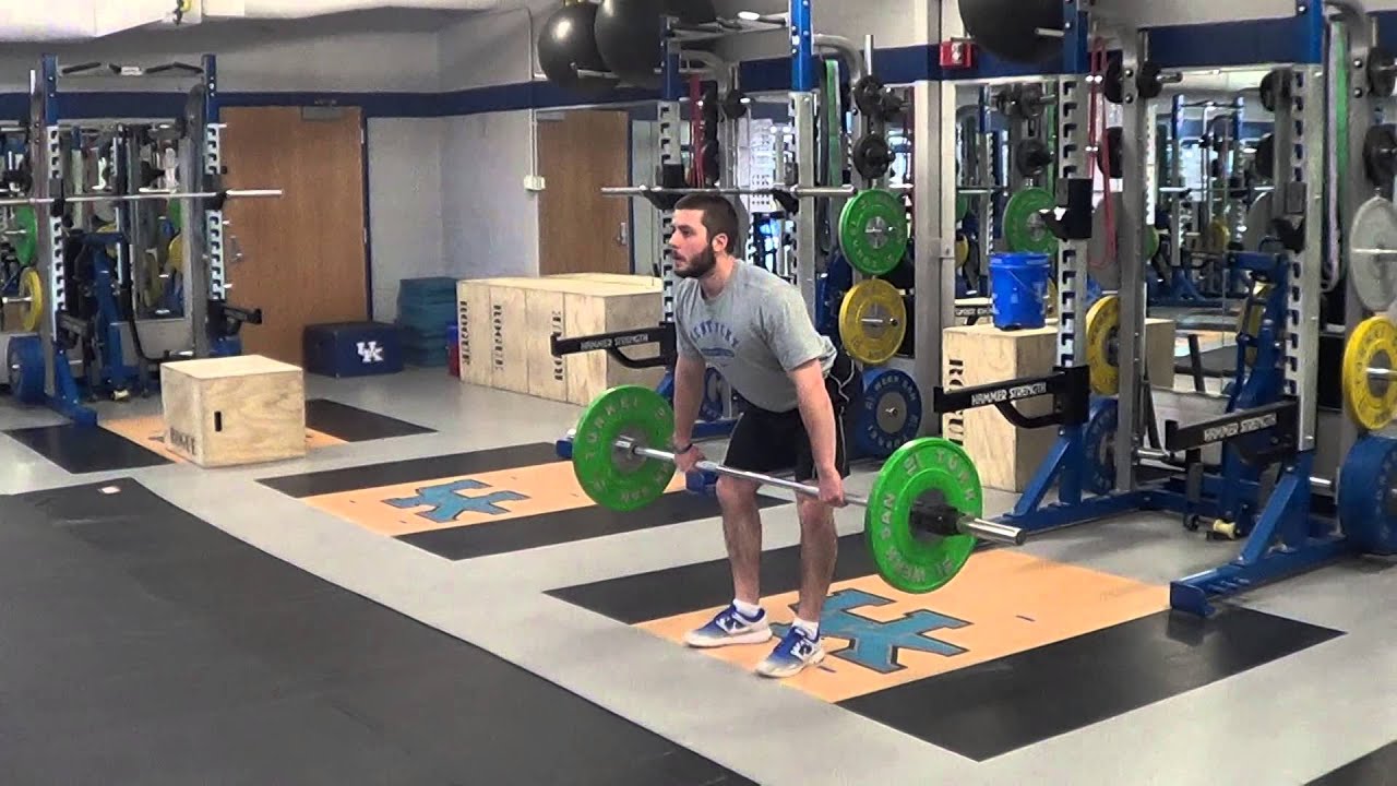 Hang Clean Pull - YouTube