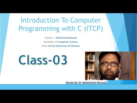 Turbo C Class 3 Sir Masood | Chapter-01 | Types Of Computer Languages | Flow chart | PDLC - YouTube