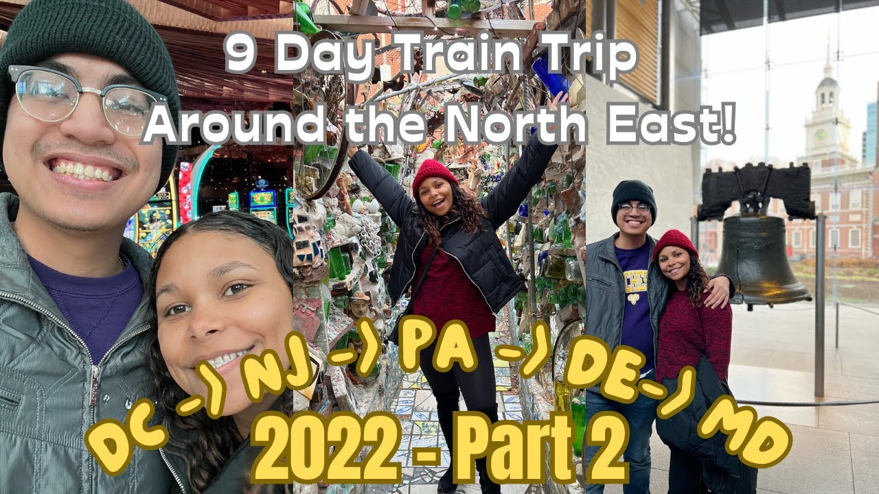 Amtrak Train Trip | Winter 2022 | Traveling the Northeast via Train ...
