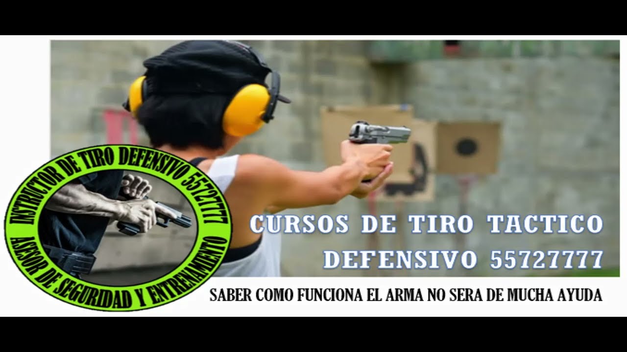 Instructor De Tiro Táctico Urbano y De Factores de Riesgo - YouTube