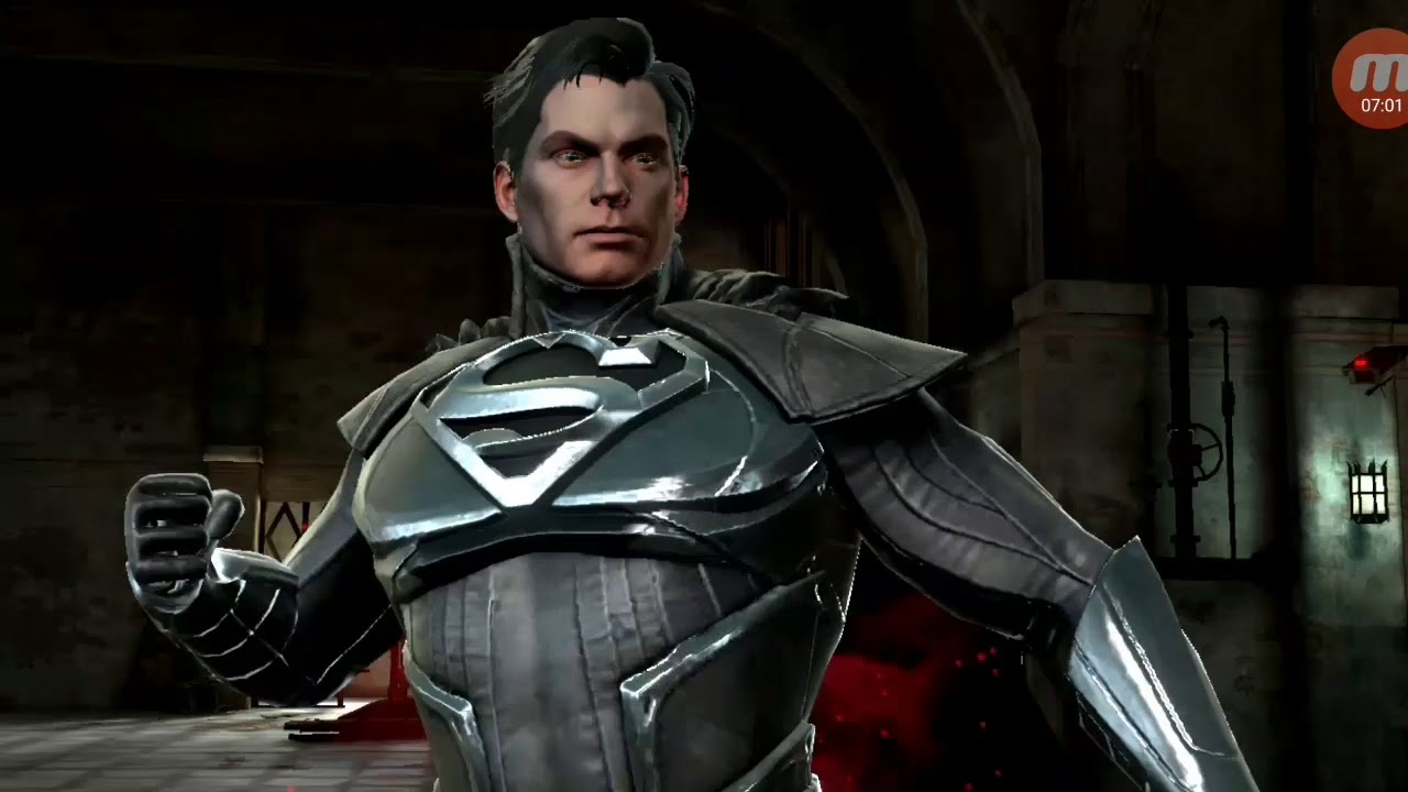 Injustice 2 mobile few fights in the arena before 1.7 update - YouTube