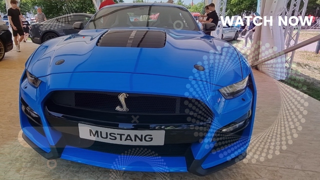 ford mustang and classic rolls-royce - YouTube