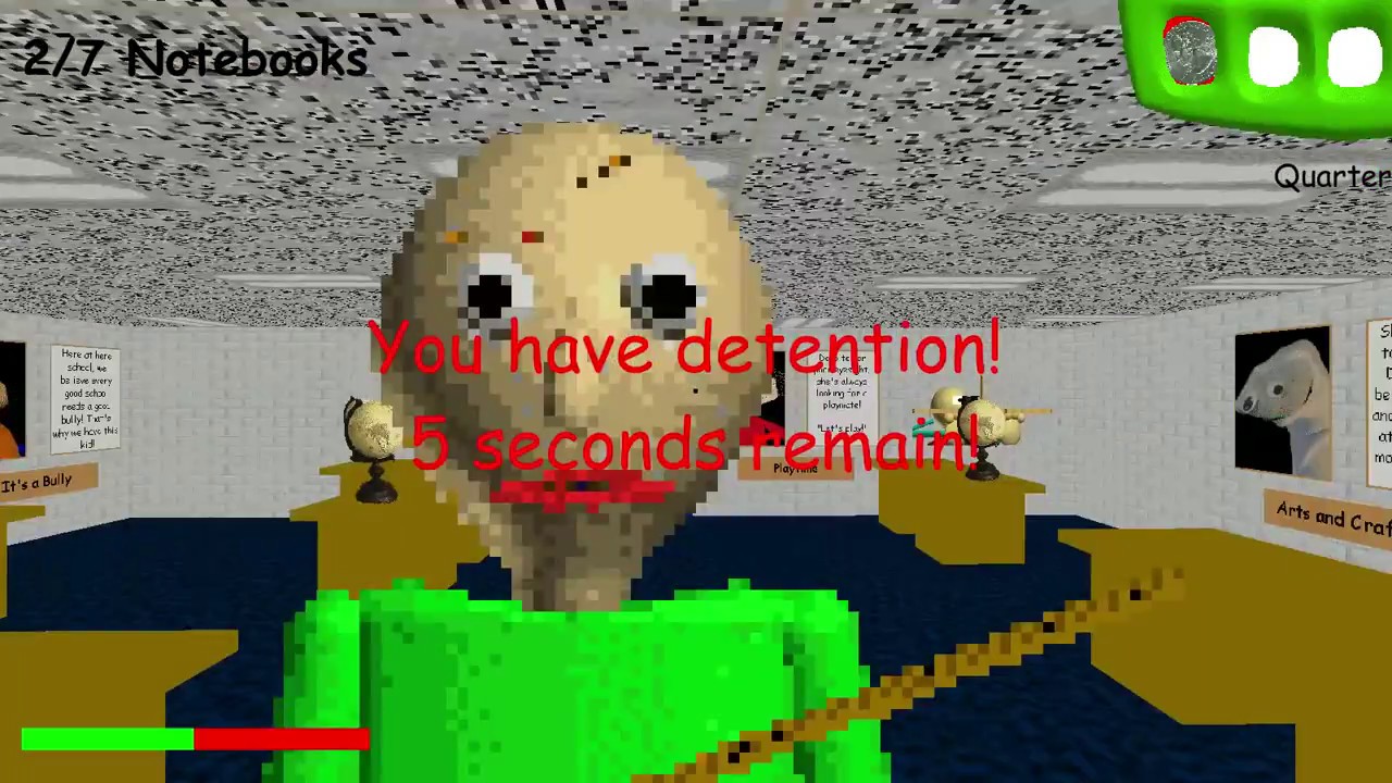 Baldi’s Basics: Playing as Baldi - YouTube