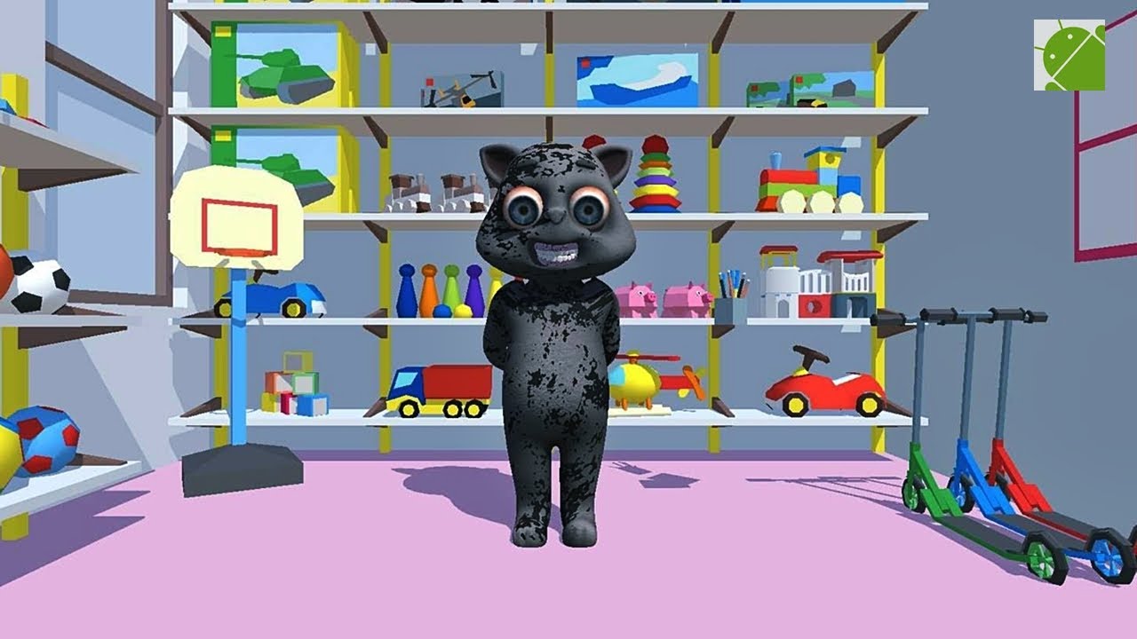 Talking Joe Kick Evil Cat - Android Gameplay - YouTube