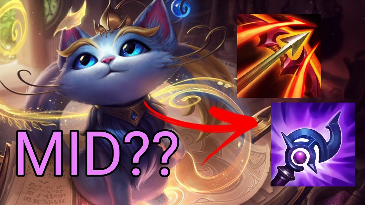 Yuumi Mid no Wild Rift - YouTube