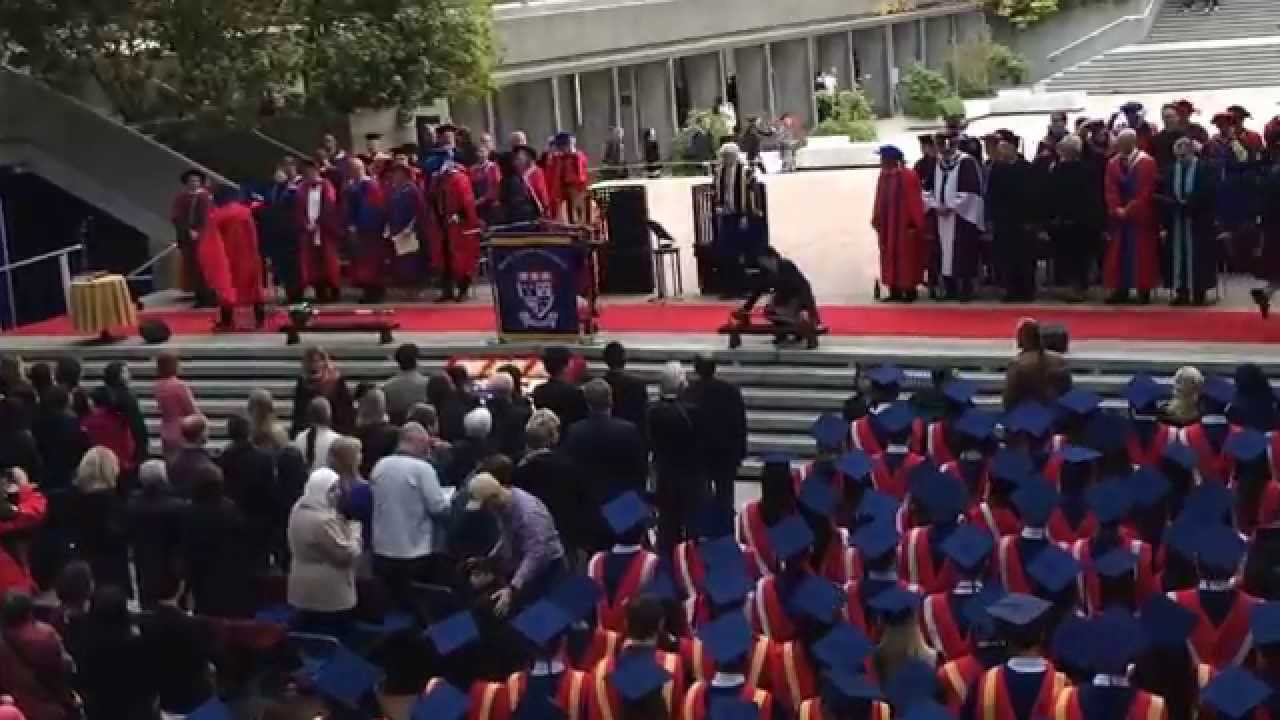 SFU graduation ceremony - YouTube