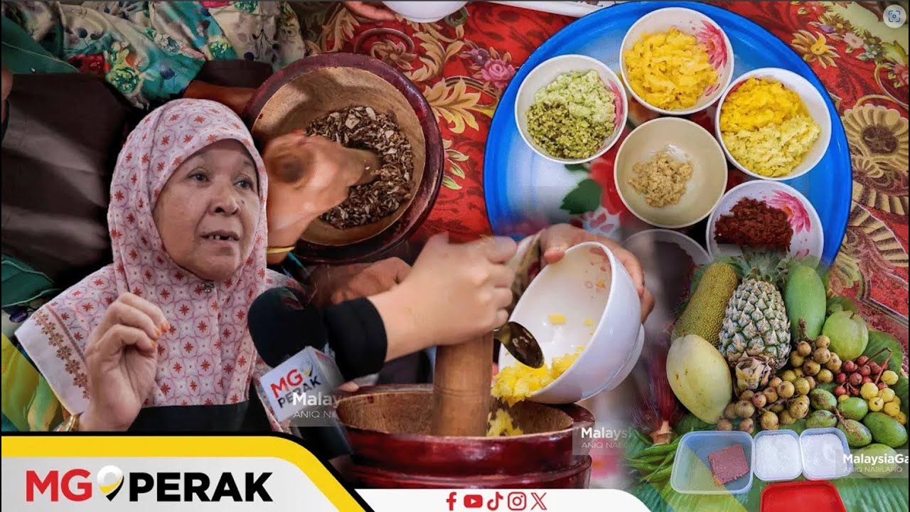 MGPerak : Kebebe Makanan Warisan Lenggong Ratusan Tahun - YouTube