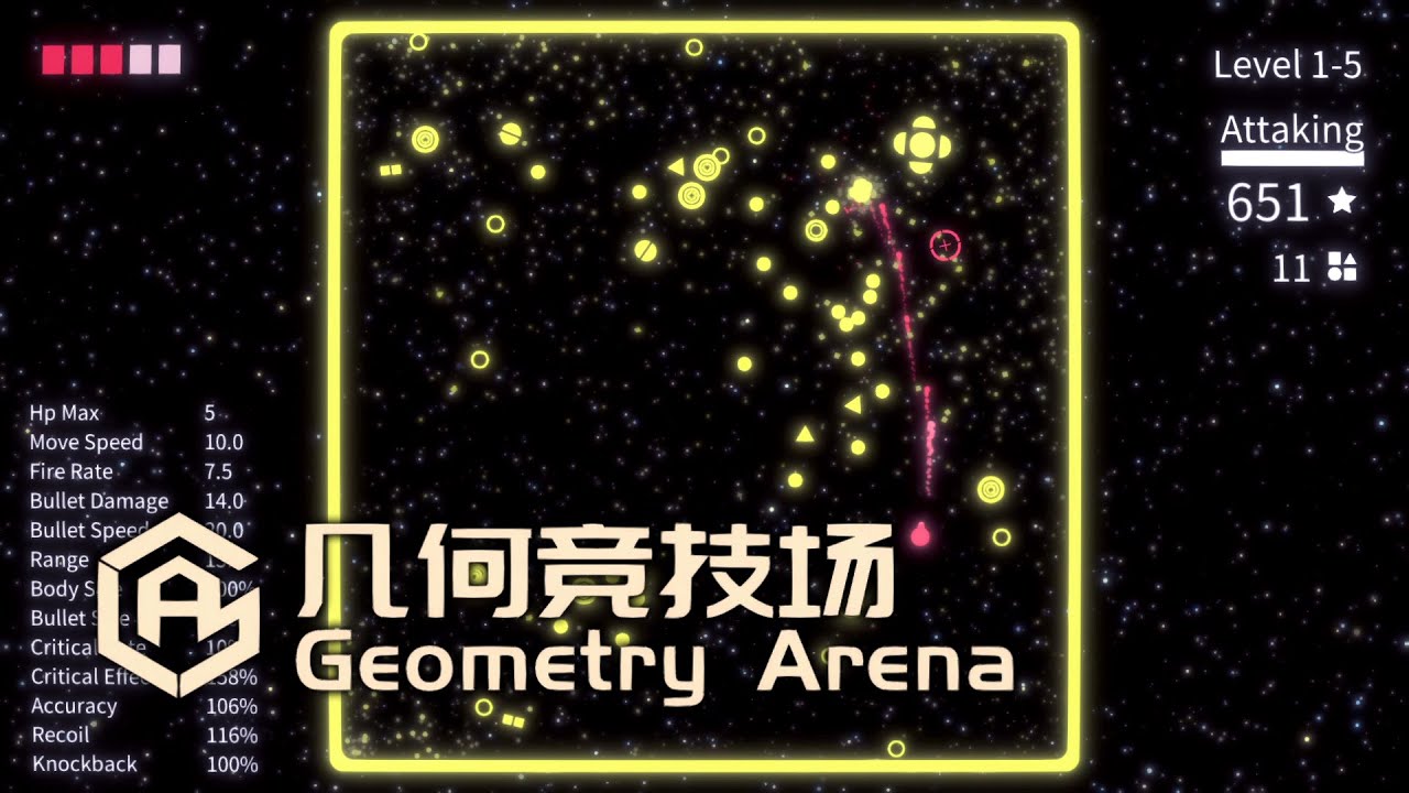 22 Minutes of "Geometry Arena" Gameplay! - YouTube