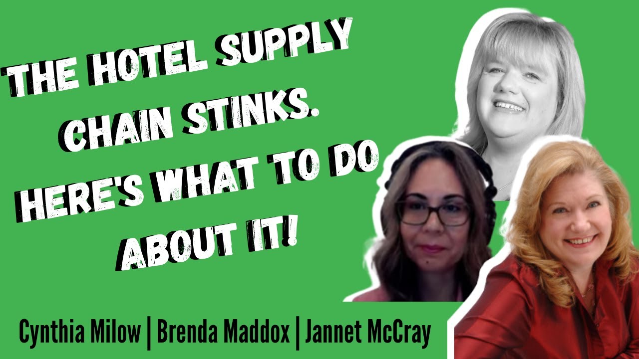 The Hotel Supply Chain Stinks Heres What To Do About It Youtube