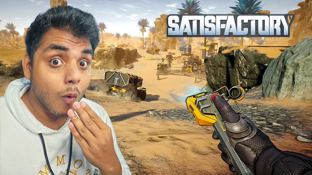 I Built The PERFECT Factory in Satisfactory! - YouTube