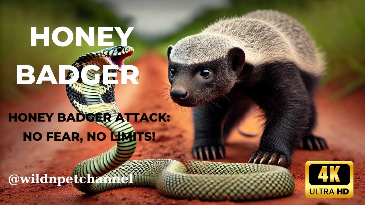 Honey Badger Attack No Fear, No Limits! - YouTube