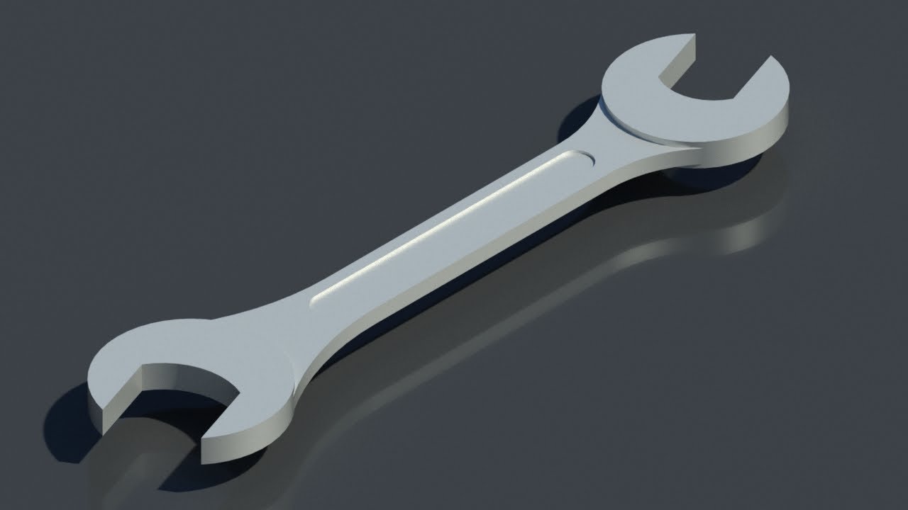 3D Kunci Pas - AutoCad - YouTube