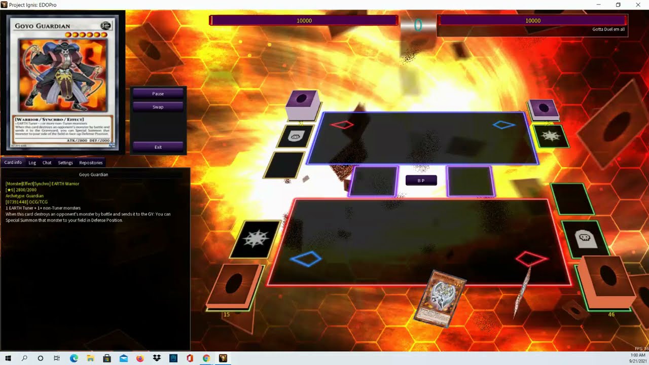 Project Ignis: EDOPro Yu-Gi-Oh - Huge victory! - YouTube