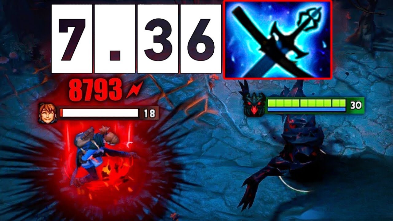 1240GPM New Shadow Fiend 7.36 Patch Full Magical Builds 60Kills Dota 2 ...