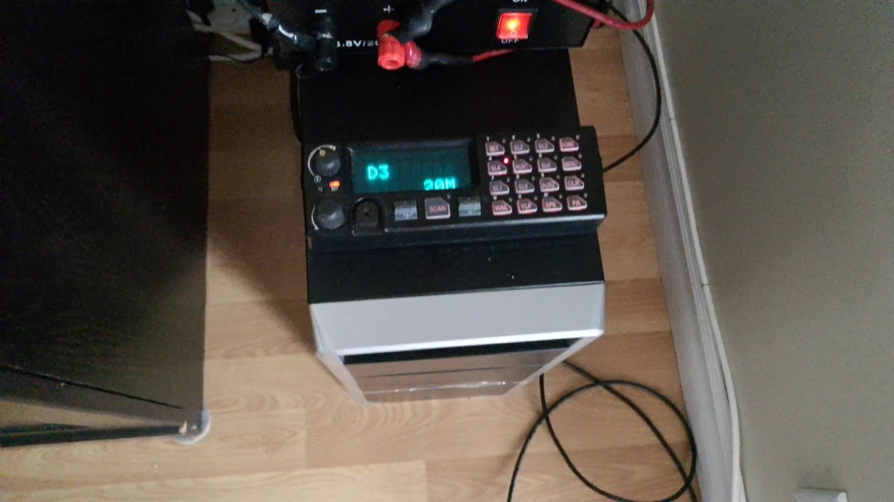 M /A-COM M7100IP Dual Radio on 1 control head - YouTube