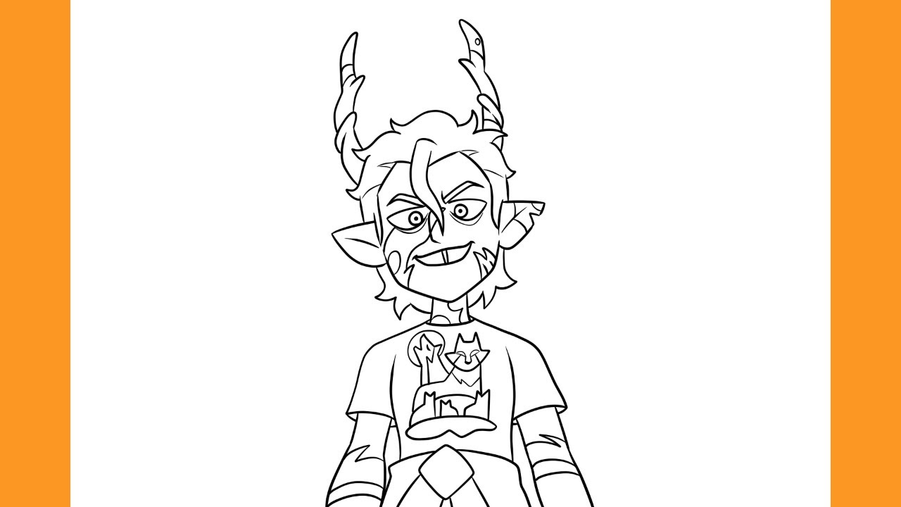 How to Draw HUNTER POSSESSED | The Owl House - YouTube