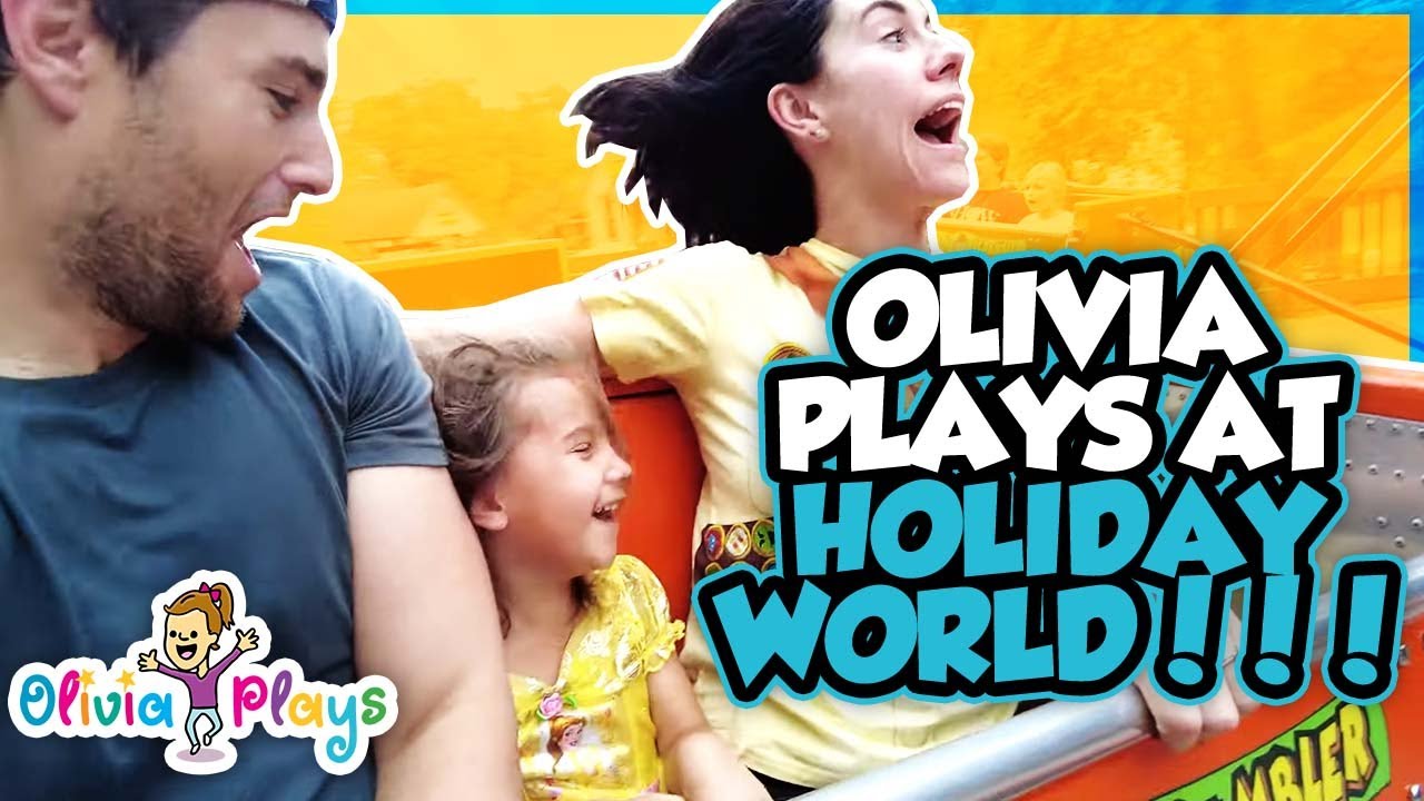 Olivia Plays at HOLIDAY World!!! - YouTube