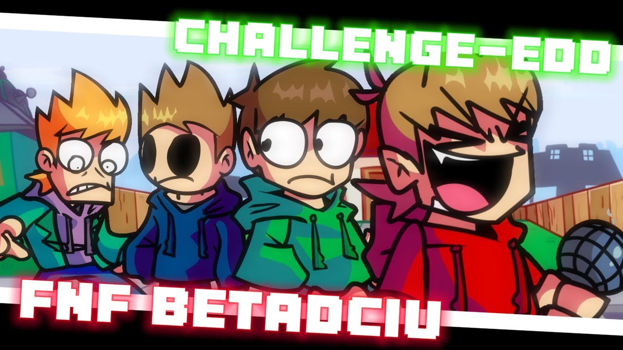 🎵FNF BETADCIU: CHALLENGE-EDD V2 But Every Turn A Different Character Is ...