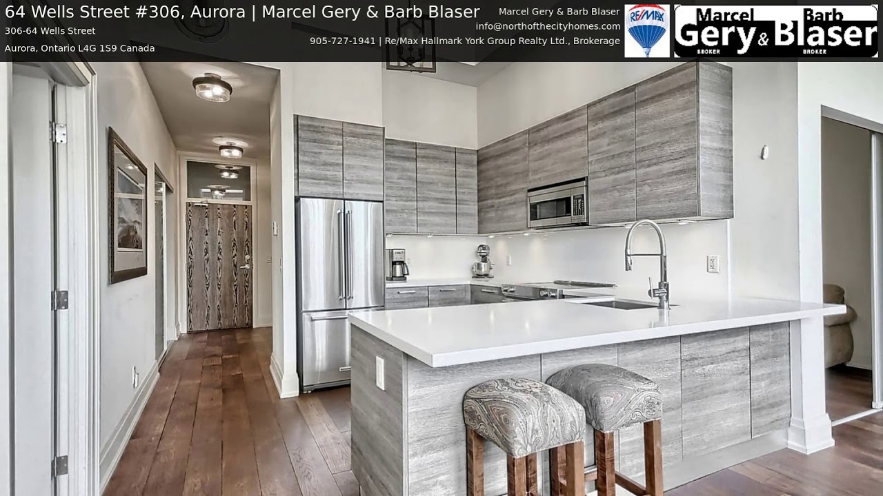 64 Wells Street #306, Aurora | Marcel Gery & Barb Blaser - YouTube