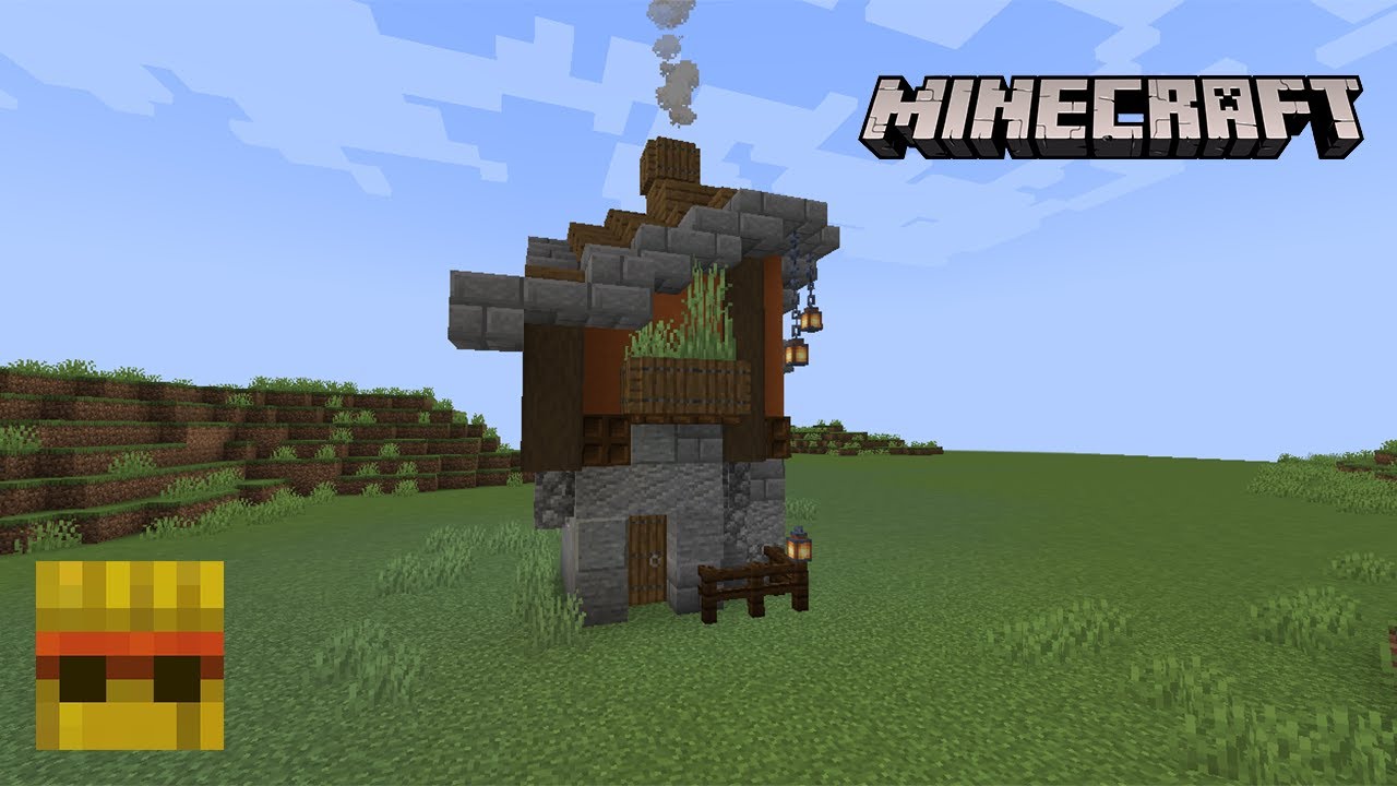 Minecraft Building Tutorial | Tiny Medieval House - YouTube