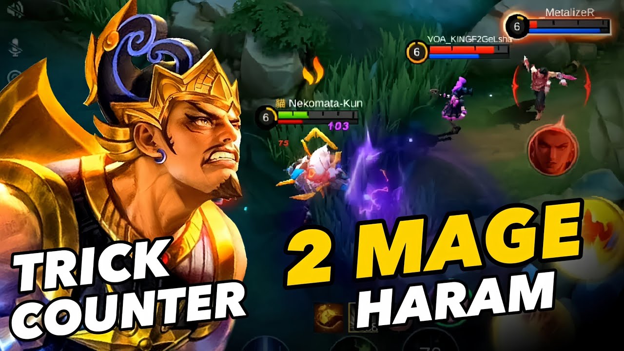 2 MAGE COUNTER GATOTKACA? | BUILD SUPER HEAL - YouTube