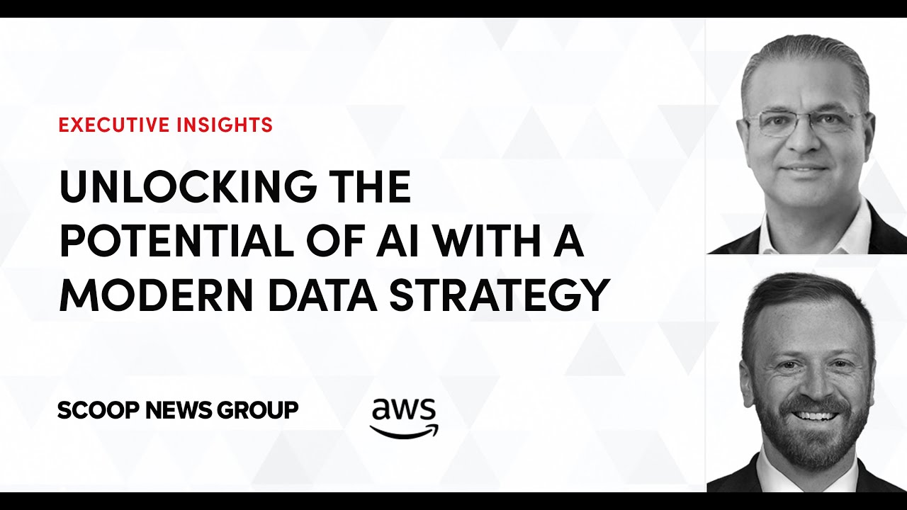 Garrett Berntsen, DOD, and Mickey Iqbal, AWS | Unlocking AI with a modern data strategy - YouTube