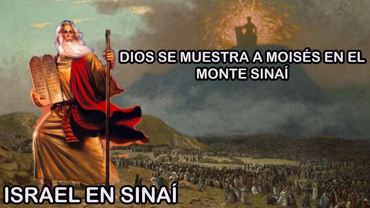 DIOS se muestra a MOISÉS en el MONTE SINAÍ – (Éxodo) - YouTube