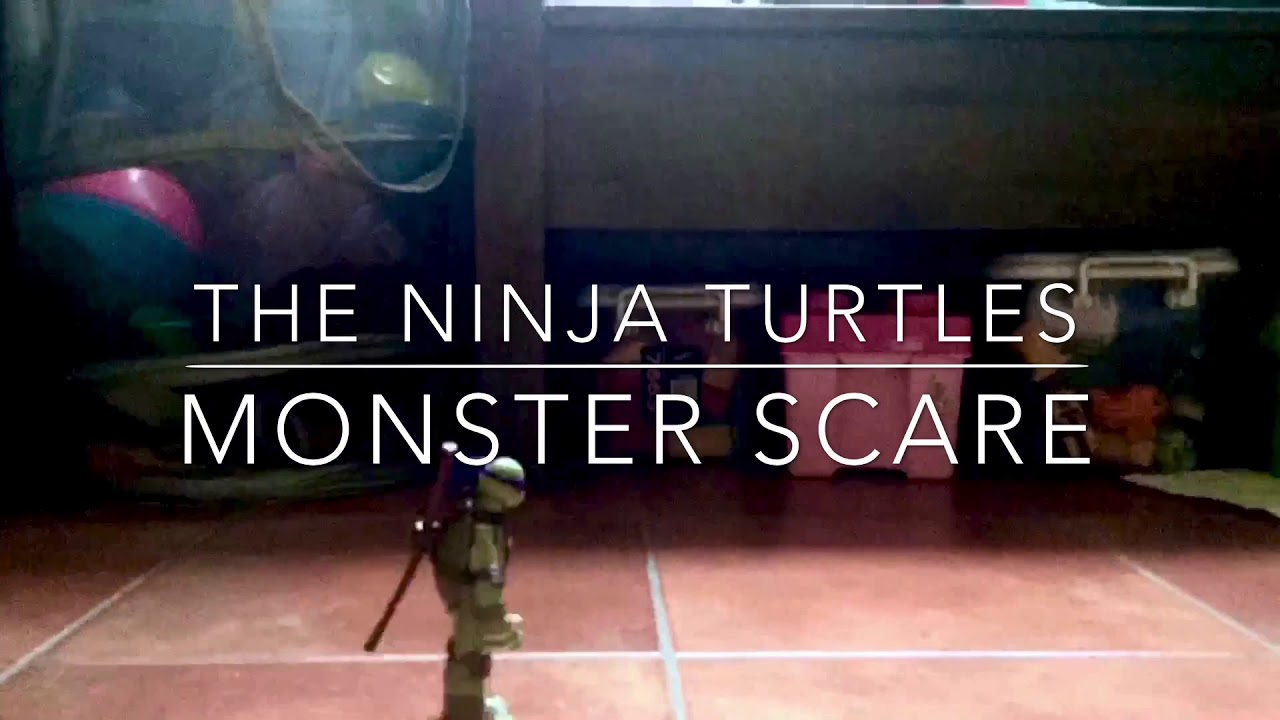 The Ninja Turtles—Monster Scare (Stop Motion) - YouTube