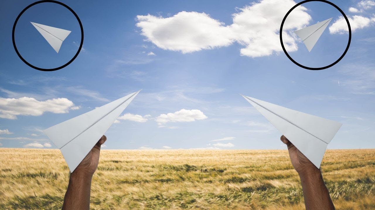 How To Make EASY Paper Airplanes that FLY FAR | Origami Paper Airplanes ...