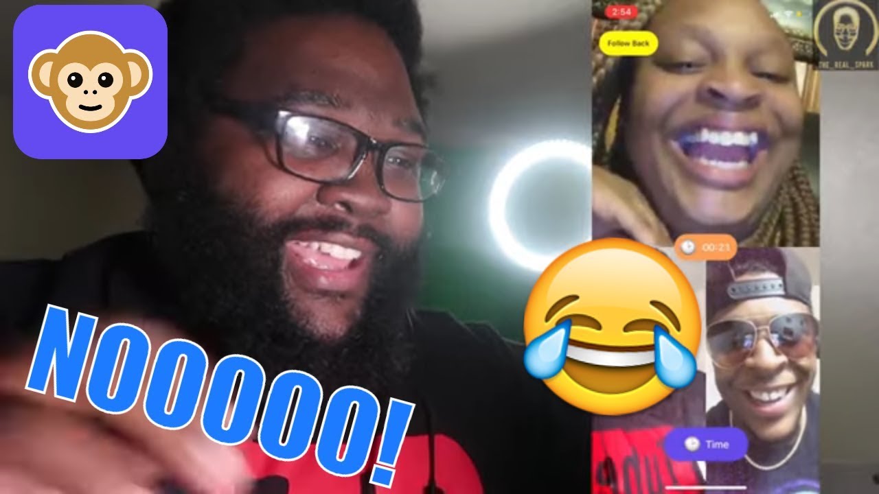 Trolling People On The Monkey App (She Got Banned) Ft.Cali Masih - YouTube