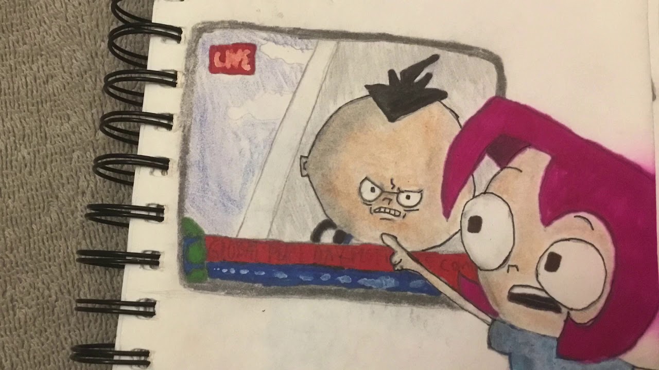 Dib’s head made an appearance on tv! - YouTube