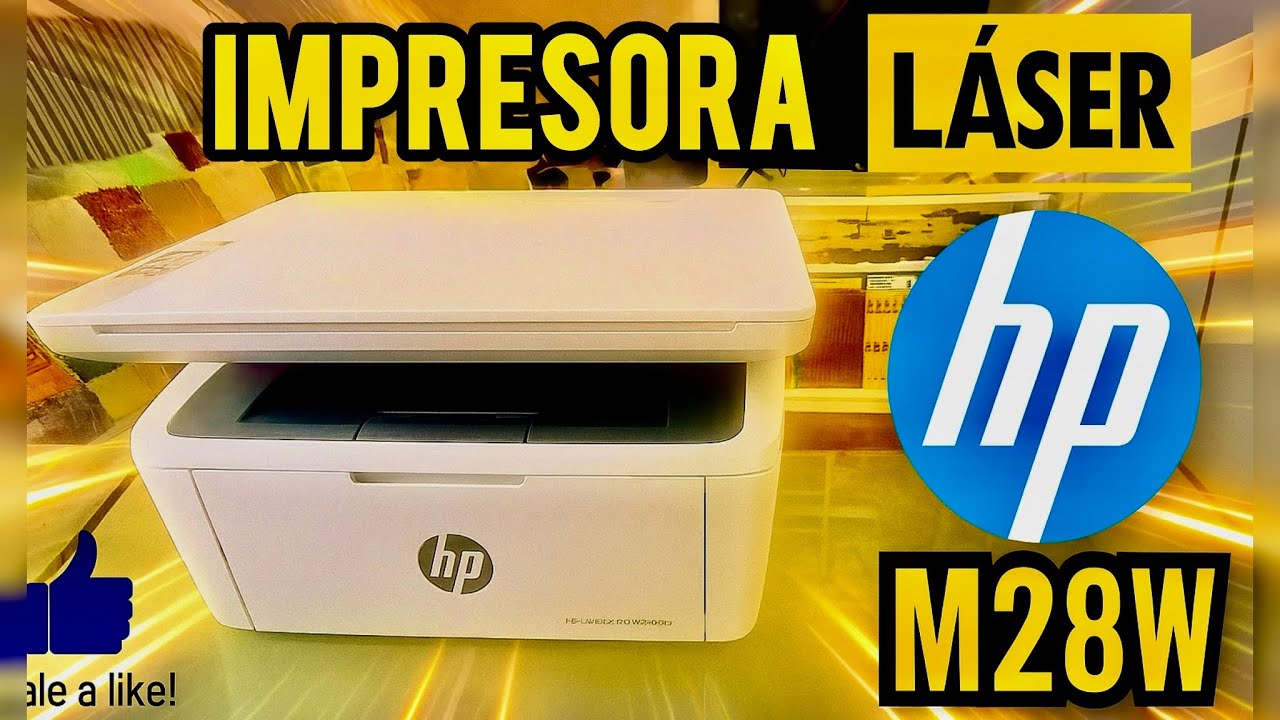 Impresora Láser HP MFP M28w, Review!! - YouTube