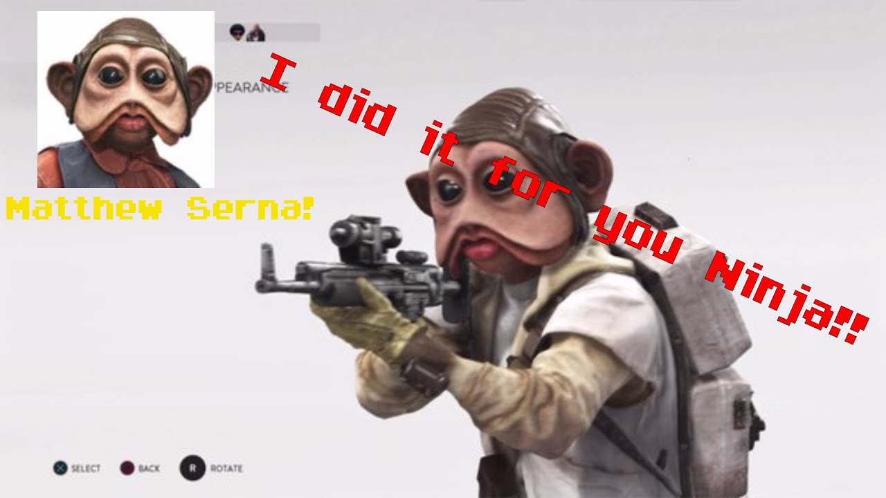 Battlefront | I did it for you matthew serna!! - YouTube