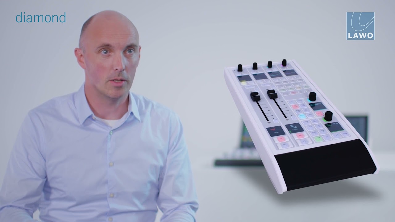 LAWO diamond - Modular Broadcast Console - YouTube