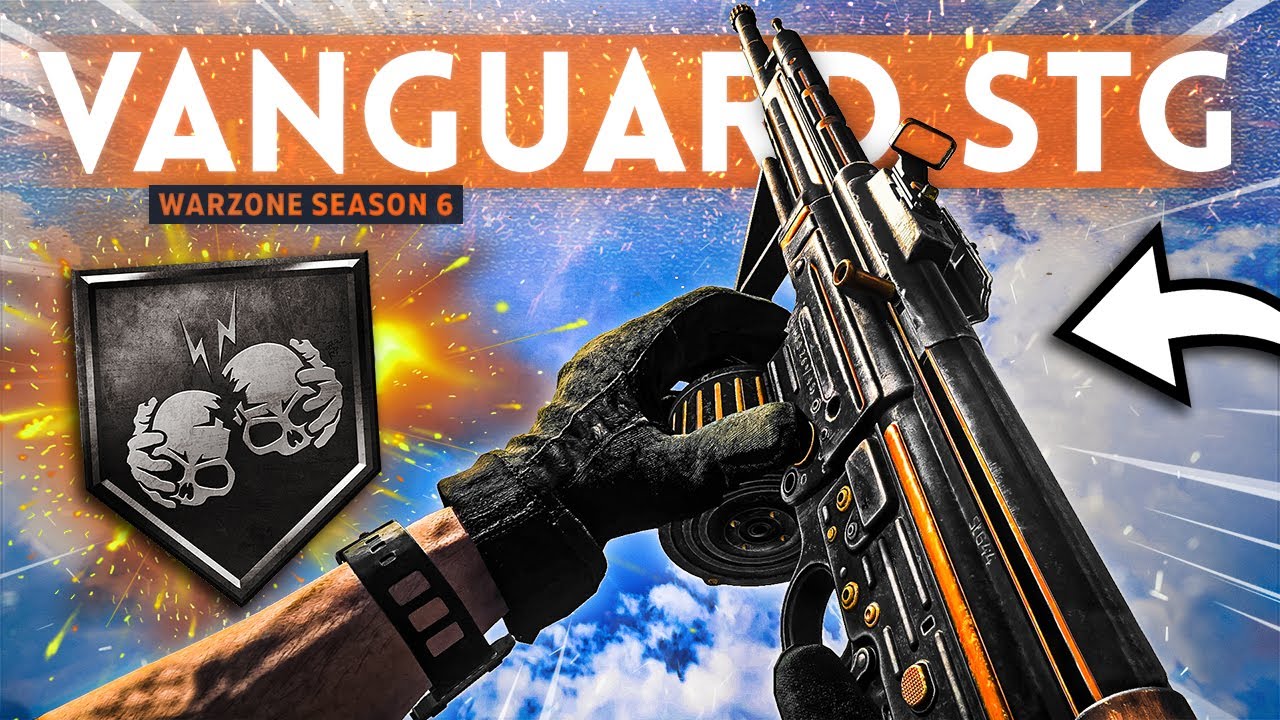 Using the Vanguard StG 44 in Call of Duty Warzone Season 6! - YouTube