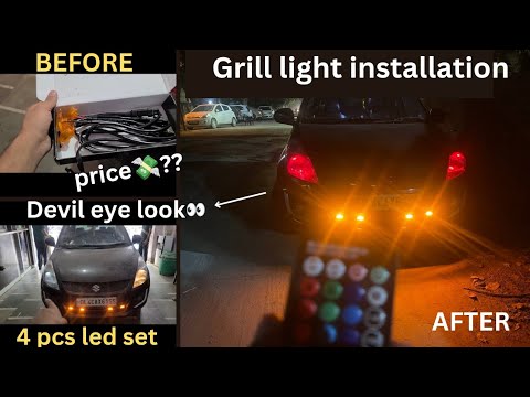 Grill light installation with price ! 4 pcs led universal product ...